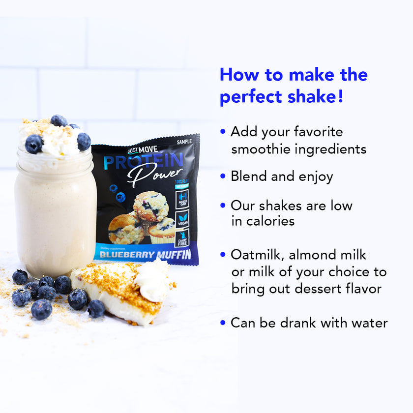 Blueberry Muffin Protein – Just Move Supplements