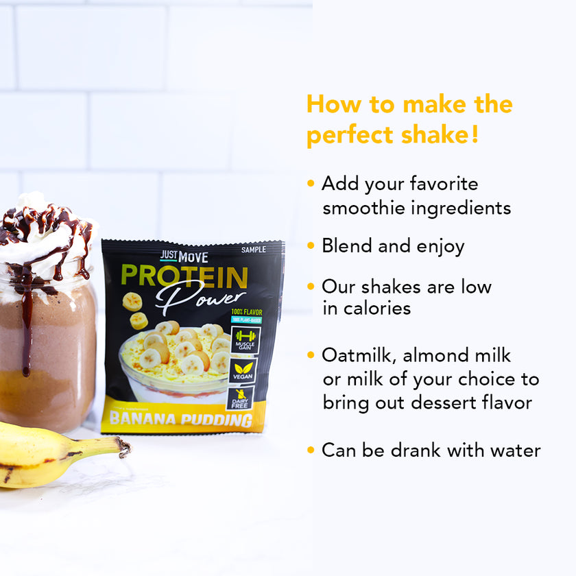 Just MOVE Protein Sample Pack Bundle - 7 Flavors – Just Move Supplements