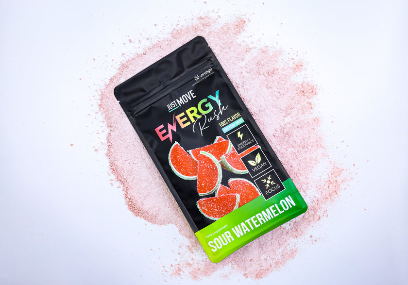 Sour Watermelon Energy Rush - Pre Workout – Just Move Supplements